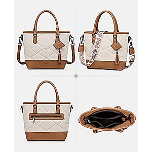 FADEON Cute Purses For Women Small Tote Bags For Women satchel crossbody PU Leather Purse
