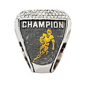 Spire Designs Fantasy Football Championship Ring - FFL Ring with Display Box (10)