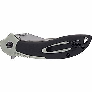 Old Timer Replaceable Blade Knife Kit with Interchangeable Scalpel Blades, Saw Blades, and Gut Hooks, Rubber Overmold Grip, and Liner Lock for Hunting, Skinning, and Outdoors