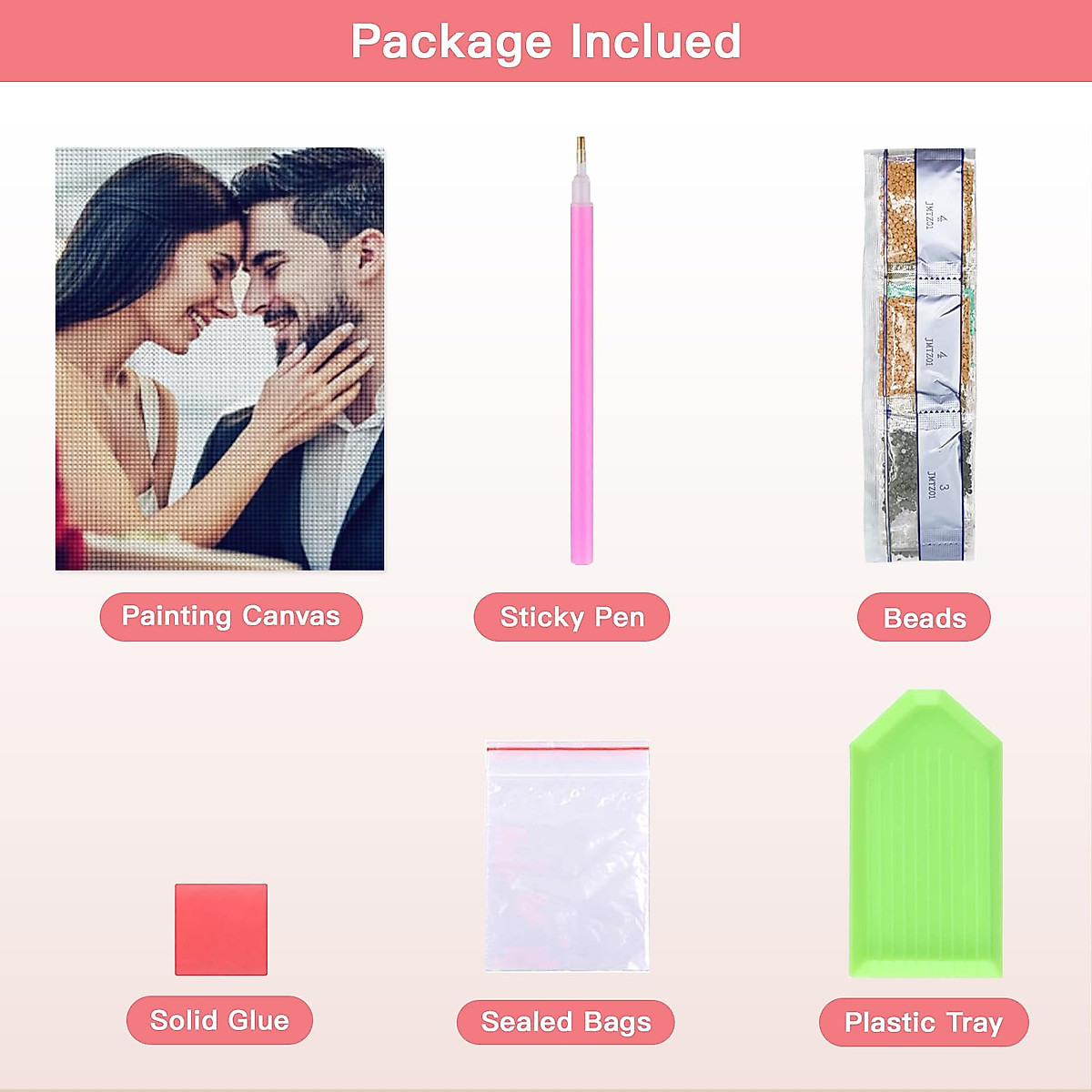 DIY 5D Diamond Painting by Number Kits,Full Drill Crystal Rhinestone Embroidery Pictures Arts Craft for Home Wall Decoration Deer 11.8×15.7Inches