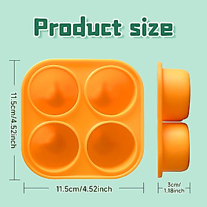 Baitedelai Dog Chew Toys,Treat Tray for Frozen Dog Food,Long-Lasting Durable Fillable Dog Treat Dispensing Dog Toy,Freezable Fillable Rubber Dog Toys with Silicone Treat Tray (Treat Mold)