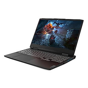 Lenovo IdeaPad Gaming 3 Laptop, 15.6” 120 Hz FHD Display, AMD Ryzen 7 7735HS, NVIDIA GeForce RTX 4050, 16GB DDR5 RAM, 1TB SSD, Backlit KB, Wi-Fi 6, RJ-45, HDMI, Windows 11 Home, Grey