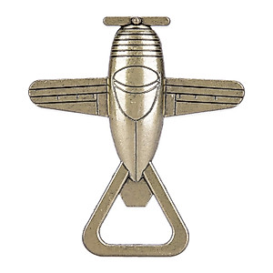 Youkwer 24 pcs Airplane Beer Bottle Opener for Wedding Party Favor with Exquisite Packaging Beer Accessories for Wedding Decoration,Birthday, baby shower Party Favor (Pack of 24 Airplane,Bronze)