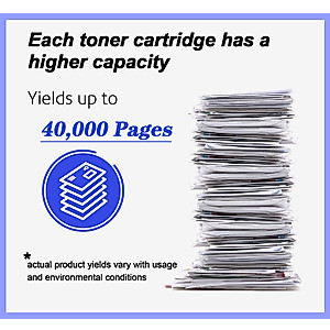 YOUTOP C600 C605 Imaging Unit Replacement for XEROX Versalink C600 C605 Drum Cartridge Compatible for Versalink C600N C600DT C600DN C605DN C605S C605X C605XL Printer(4 Pack)