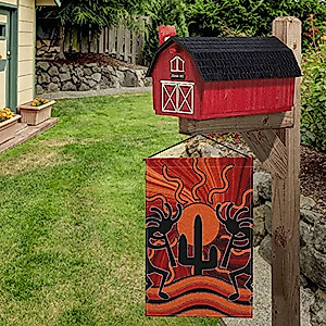 Hicyyu Southwestern Cactus Southwest Native Double Sided Garden Flag Outdoor Decorative For Various Party In Any Season 12x18 Inch, 18 In x12 In , 18 In x12 In