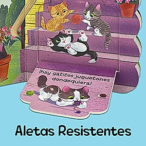 Babies Love Gatitos / Kittens Spanish Language: A Lift-a-Flap Board Book for Babies and Toddlers (en español) (Spanish Edition)