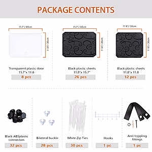 HOMIDEC Shoe Rack, 8 Tier Shoe Storage Cabinet 32 Pair Plastic Shoe Shelves Organizer for Closet Hallway Bedroom Entryway