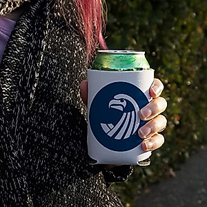 Salve Regina University Primary Logo Can Cooler - Drink Sleeve Hugger Collapsible Insulator - Beverage Insulated Holder