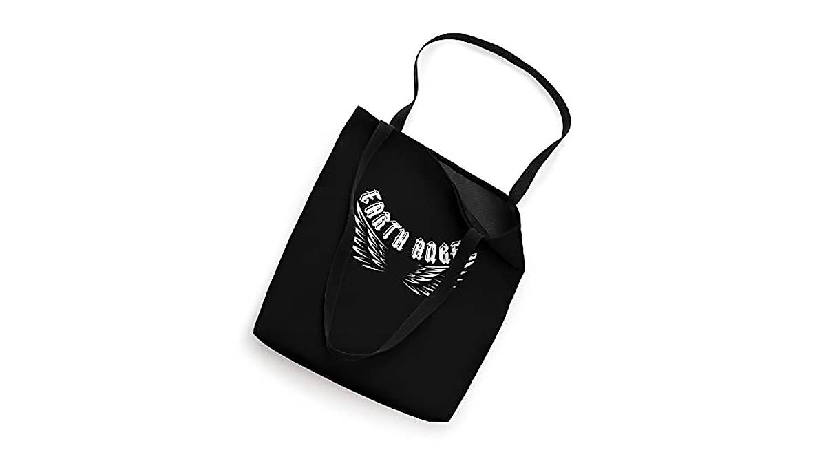 Eco-Friendly Earth Angel Biker Tote Bag for World Environment Day