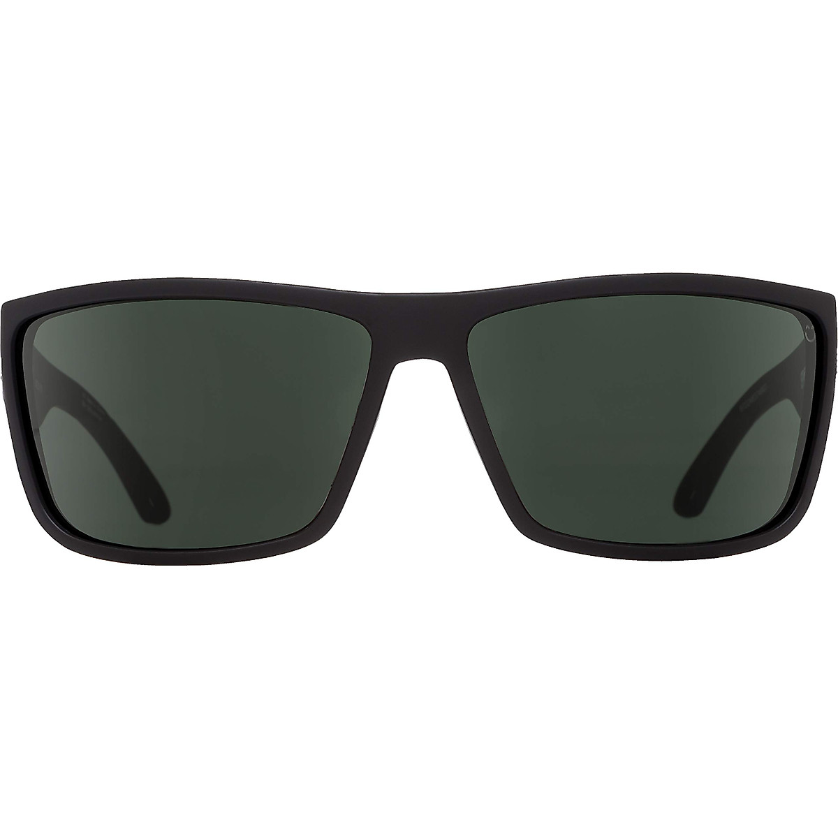 Spy Optic Rocky Sunglasses, Matte Black/Happy Gray/Green, 64 mm