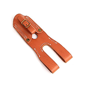 WWII WW2 Japanese Type 38 Sword Library Bayonet Frog Genuine Leather Material