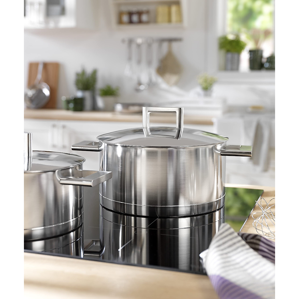 Demeyere John Pawson 8.9-qt Stainless Steel Dutch Oven