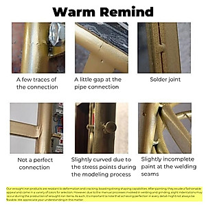 OVARIA Rolling Hamper with Wheels, Round Mesh Metal Laundry Hamper, Square Clothes Basket, Laundry Rolling Cart for Bathroom Bedroom Storage Dirty Clothes Storage(Color:Gold,Size:Round)