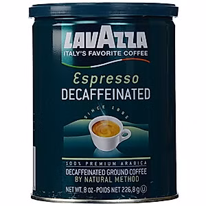 Lavazza Espresso Decaffeinated Ground Coffee, 8 oz