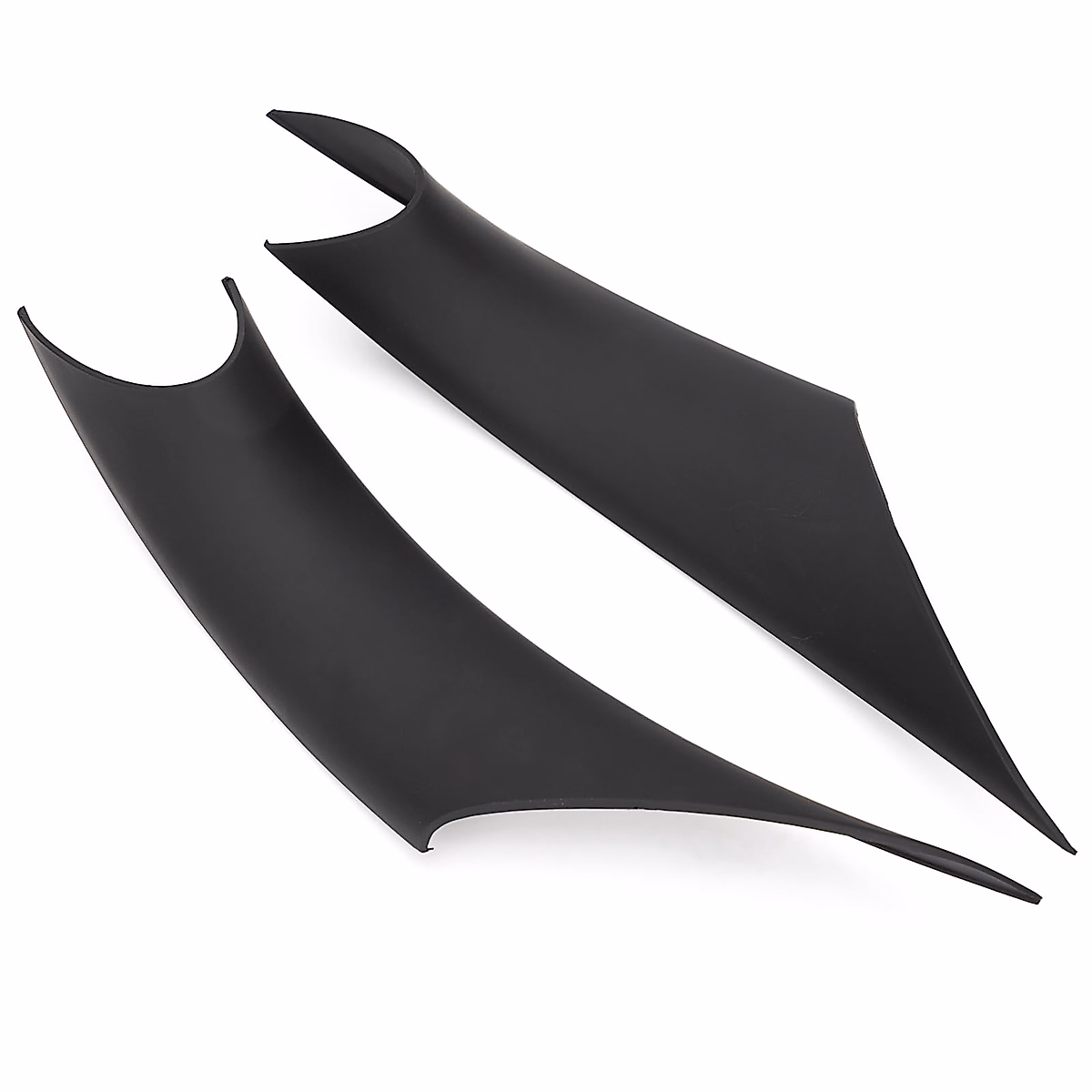 Xiaoyudou Left & Right Interior Door Pull Handle Covers Repalcement for 2012-2018 BMW 320,328,330,335,M3,2014-2017 BMW 428,435,M4(Black)