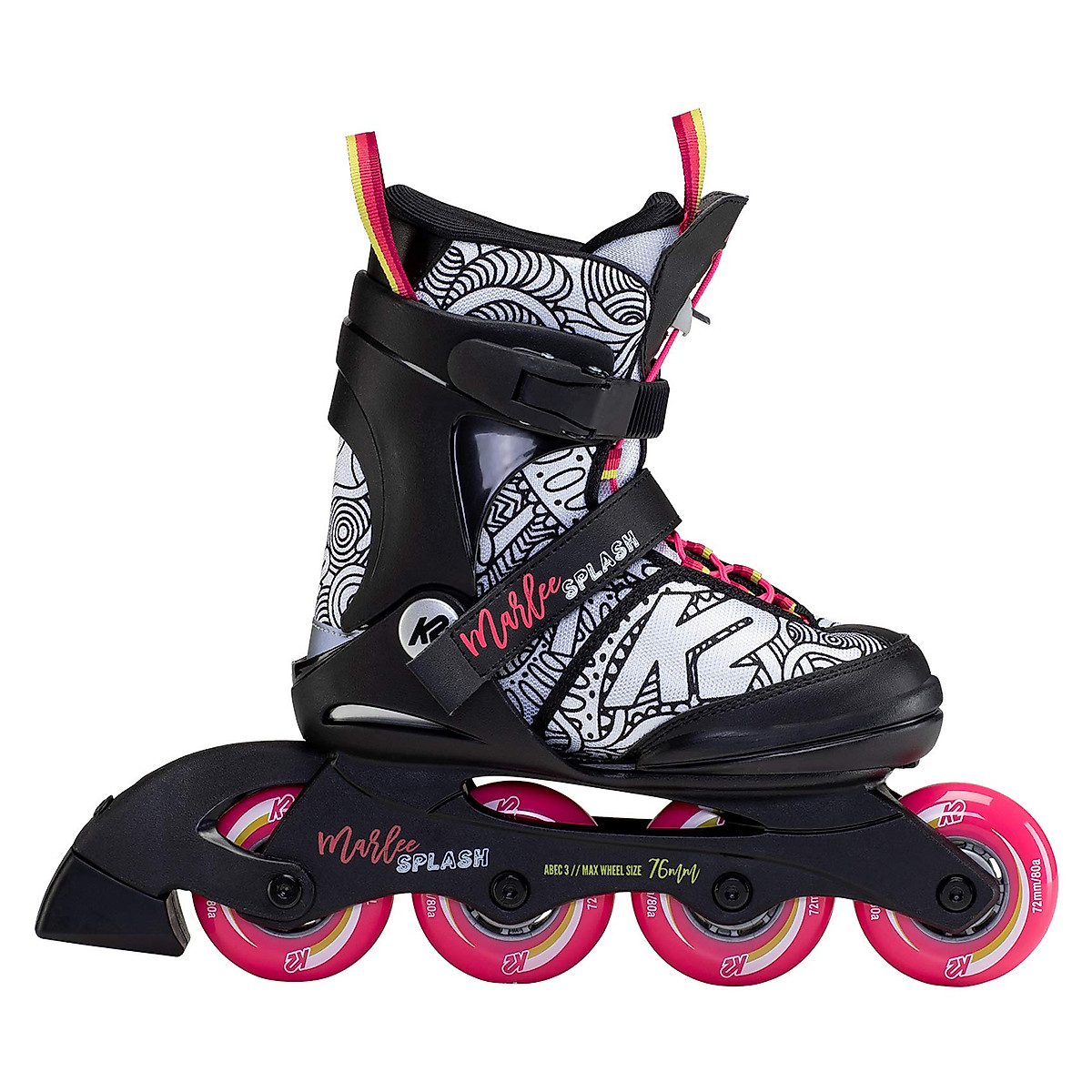 K2 Skate Marlee Splash, Multi-Color, 4-8