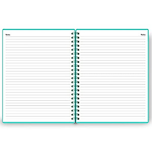 Undated Daily Planner,Undated Planner with Hourly Schedules, 150 Days To Do List Planner, A5 Daily Organizer Notebook to Increase Productivity, 5.8 × 8.2 Inch,Turquoise