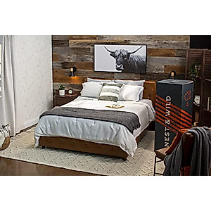 Nest & Wild Mattress Plush 12 Inch | Made in The USA | 100% Fiberglass-Free Cool Touch Cover | Ventilated Memory Foam | Bed in a Box | CertiPUR-US & OEKO-TEX100 Certified Foams (King)