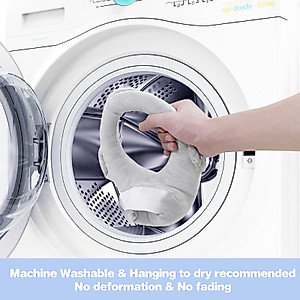 FIKETLXU Baby Bottle Holder,Baby Self Feeding Cushion for Bottle and Breastfeeding, Baby Self Feeding Pillow,Breast Feeding Pillow with Adjustable Waist Strap and Machine Washable