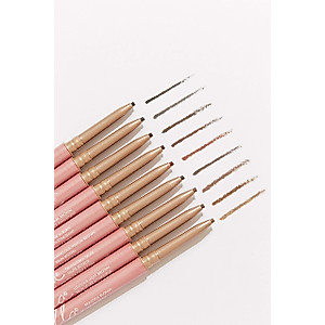 Chella Brown Eyebrow Pencil, Tantalizing Taupe - Vegan, Gluten Free, Cruelty Free, Paraben Free Eyebrow Makeup, Long Wearing, Smooth Consistency