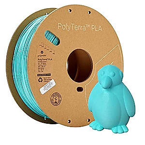 Polymaker Matte PLA Filament 1.75mm PLA Bundle of 2, 1kg Carton Spool PLA Filament 1.75 - PolyTerra PLA 3D Printer Filament Bundle, Print with Most 3D Printers Using 3D Filament, 2 Colors