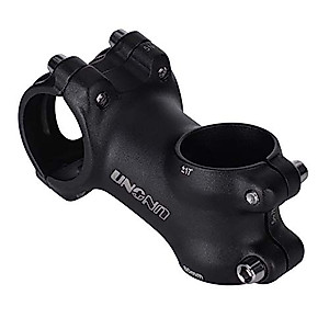 MEISCHE Road Bike Handlebar Stem 60mm Short Stem 17 Degree Stem Riser for Mountain Bike, Road Bike, BMX, MTB