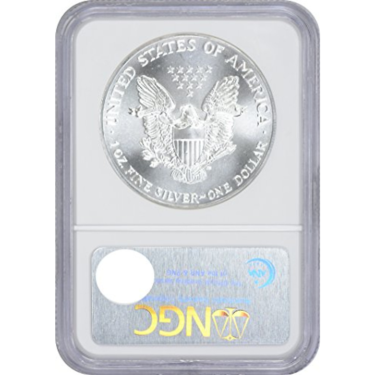 1989 $1 American Silver Eagle, MS69, NGC