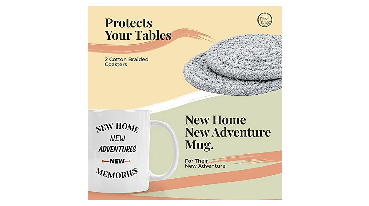 BECTA DESIGN Housewarming Gifts for New Homes - 6 Piece Set