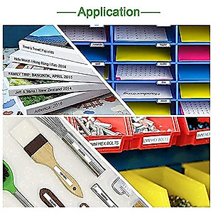 Replacement for Brother Ptouch TZe Label Tape Multicolor Bundle with Compatible TZe-231 Label Tapes, 0.47" x 26.2', Black on White/Orange/Red/Blue/Yellow/Green (Total 11-Pack)