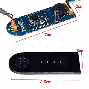 Chuancheng Bluetooth Circuit Board & Dashboard Cover Replacement for Xiaomi MIJIA M365 Electric Scooter