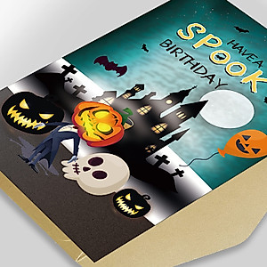 Goroar Spooky Birthday Card, Halloween Birthday Card, October Birthday Card, Have A Spooky Birthday