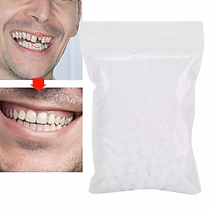 Teeth Repair Beads for Missing Tooth Filling Material with Broken Teeth, Multifunction Teeth Repair Set Plastic(10g)