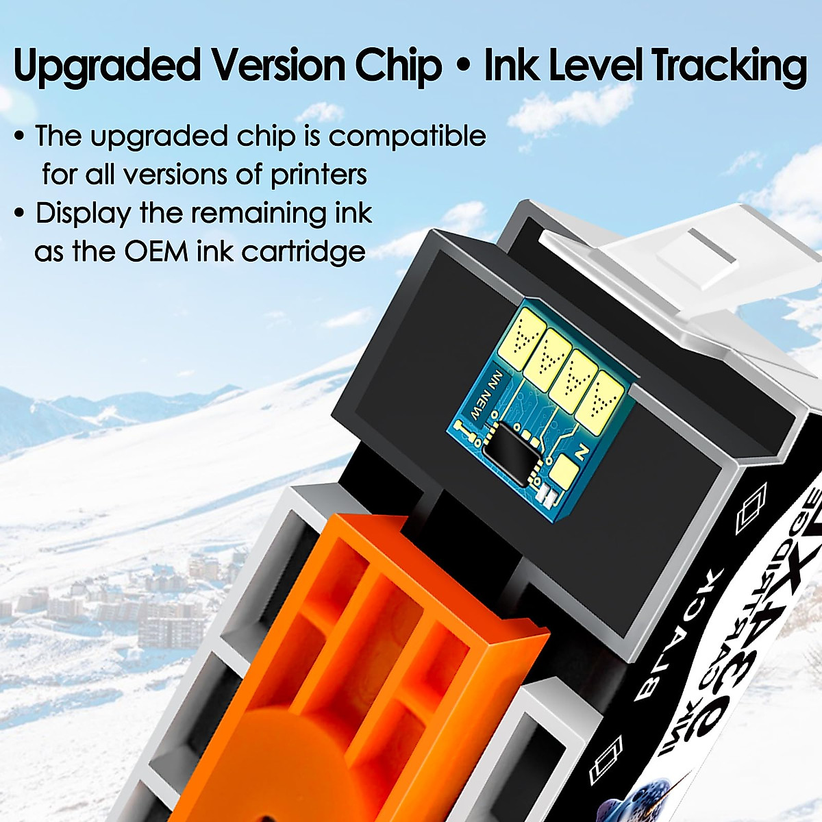 DOUBLE D 934 and 935 Ink Cartridges Compatible Replacement for HP 934XL 935XL High Yield for HP Officejet Pro 6830 6230 6835 6812 6815 6820 6220 6800 (1 Black,1 Cyan,1 Magenta,1 Yellow)