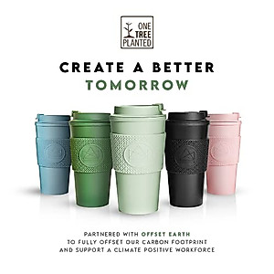 Neon Kactus Double Wall Reusable Coffee Cups 16oz (Friday Feeling)