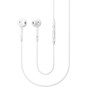 Samsung Eo-Eg920Bw 3.5 Mm Jack in Ear Handsfree Stereo Headphones with Remote and Microphone - White