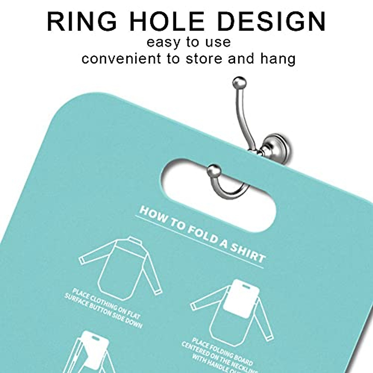 WJCCY 2 pcs Fast Folding Board Convenient Stacking Board Adult Clothes Shirt Folding Board Lazy Stacking Clothes Tool Household (Color : Red)