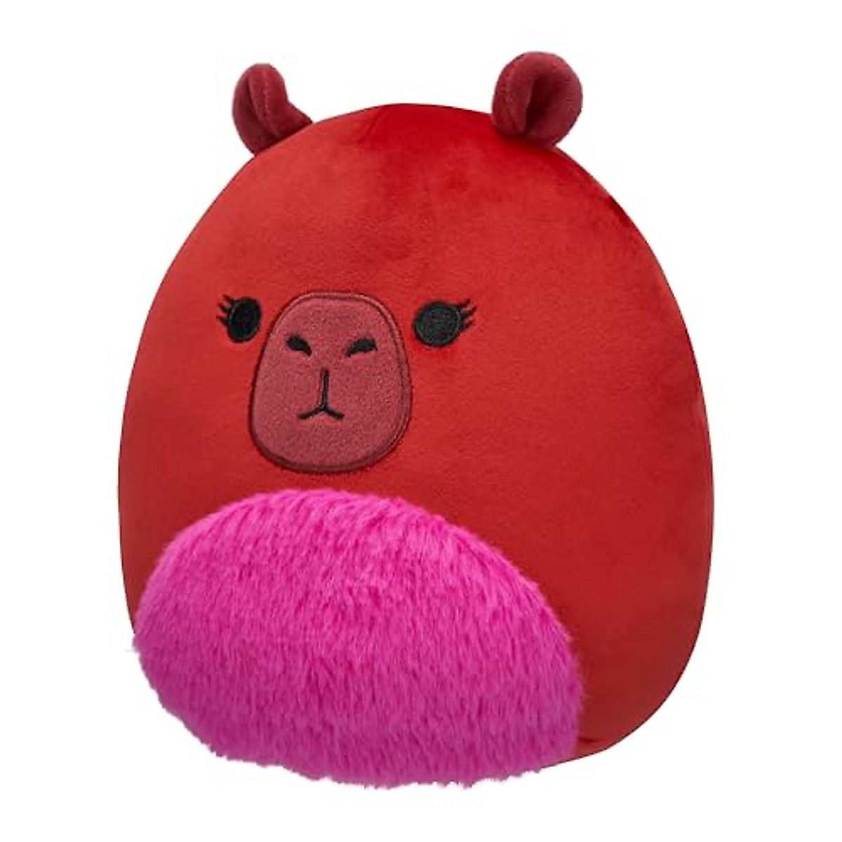 Squishmallows Original 8-Inch Marcia Maroon Capybara - Official Jazwares Plush (Little)
