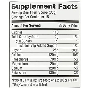 365 by Whole Foods Market, Vanilla Whey Protein Isolate, 15.9 Ounce