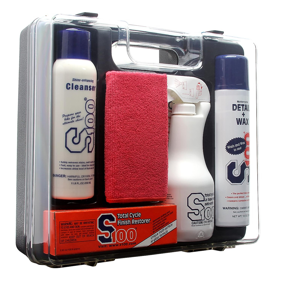 S100 12000C Motorcycle Detailing Kit - 37.66 oz.