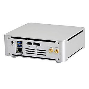 HUNSN 4K Mini PC, Desktop Computer, Server, Quad Core I7 7700HQ 7820HK 7820HQ, Windows 11 or Linux Ubuntu, BM21, DP, HDMI, 6 x USB3.0, Type-C, LAN, Smart Fan, 32G RAM, 512G SSD