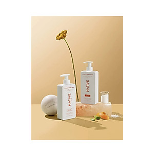 Native Citrus Herbal Musk Shampoo and Conditioner Set - Sulfate, Paraben, Dye Free, 16.5 oz (2 units, 33 Fl Oz) - Daily Cleansing, Moisturizing, Revitalizing, Strengthening Benefits for Hair