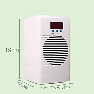 EVERSECU 72w 110-240v Aquarium Water Chiller/Cooler Temperature Controller for Fish Shrimp Tank Marine Coral Reef Tank Below 20L/30L Aquarium Chiller (20L Only Cool)