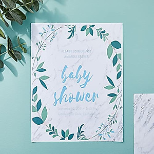 Decorative Marble Paper, Fancy Printer-Friendly Stationery for Resume, Certificate, and Menu (Letter Size, 8.5x11 Inches, 48 Sheets)