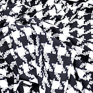 Polyester Printed Fabric for Craft and Decoration Swallow Gird Pattern 2 Yards