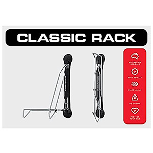 Steadyrack Bike Racks - Classic Rack - Wall Mounted Bike Rack Storage Solution for your Home, Garage, or Bike Park
