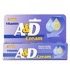 Vitamin A & D Cream - Prevent Diaper Rash, 1.5 oz,(Natureplex)