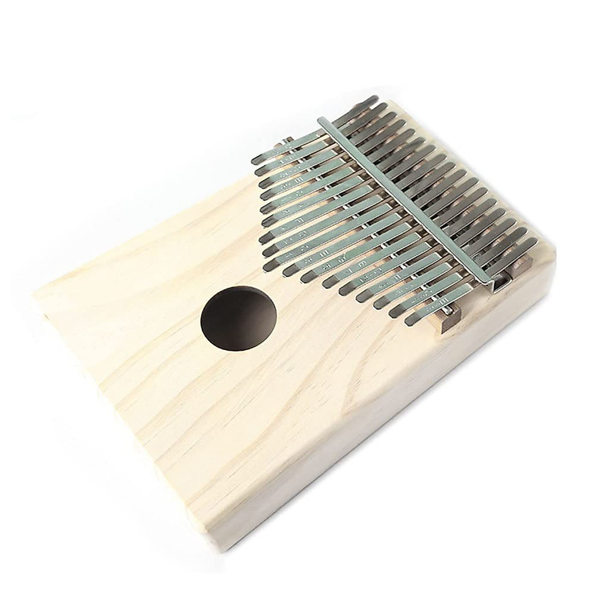 Jiayouy Kalimba Thumb Piano 17 Keys Kalimba DIY Kit with Carrying Bag Tuning Hammer Portable Mbira Finger Piano Gifts for Kids and Adults Beginners (Wood Color)