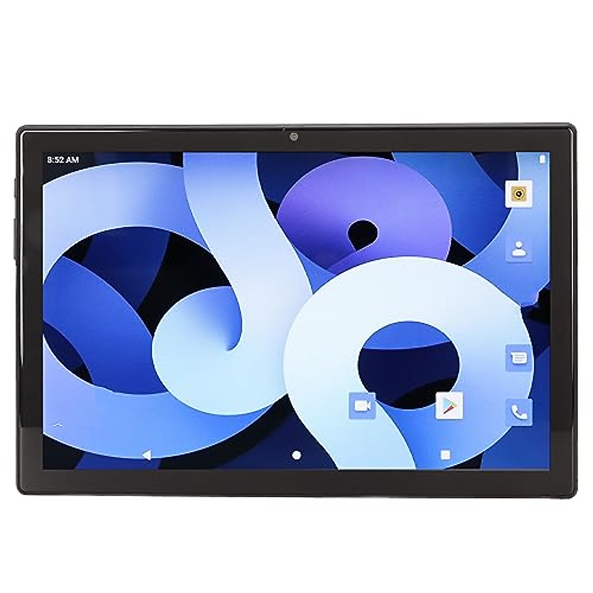 Haofy Smart Tablet, 12GB RAM 512GB ROM WiFi Tablet Front 8MP Rear 16MP for Android 13.0 10.1 Inch 8 Core for Working for Game (Silver)