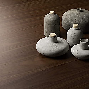 Mobili Fiver, Easy, Extendable dining table, 55,1(86,6) x35,4 in, Walnut, for 6-10 people, Expandable Dining Table for Kitchen, Italian Furniture