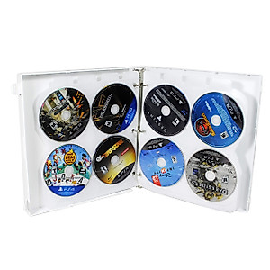 UniKeep High Capacity PlayStation Themed Disc Storage Case - Holds 80 Discs